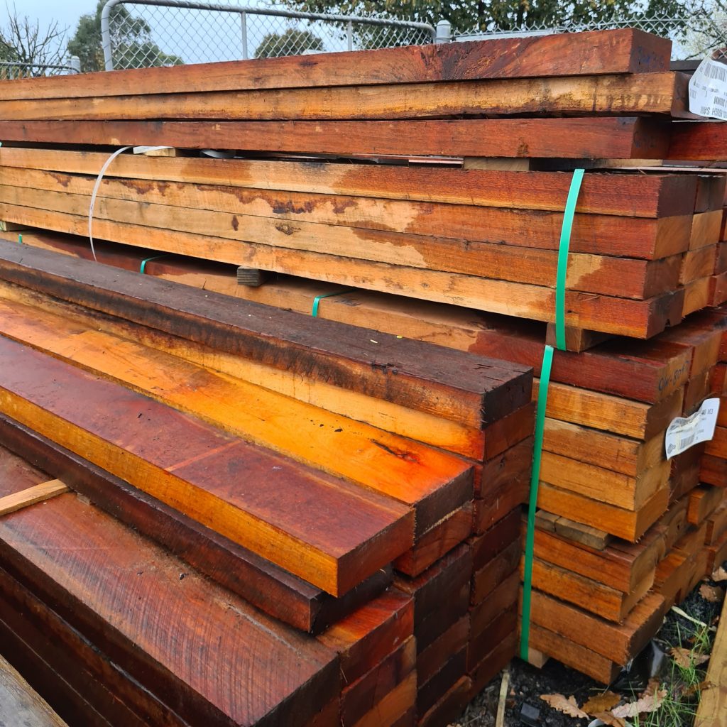 Blue Gum Hardwood Sleepers 200mmx50mm | Van Steensel Timbers