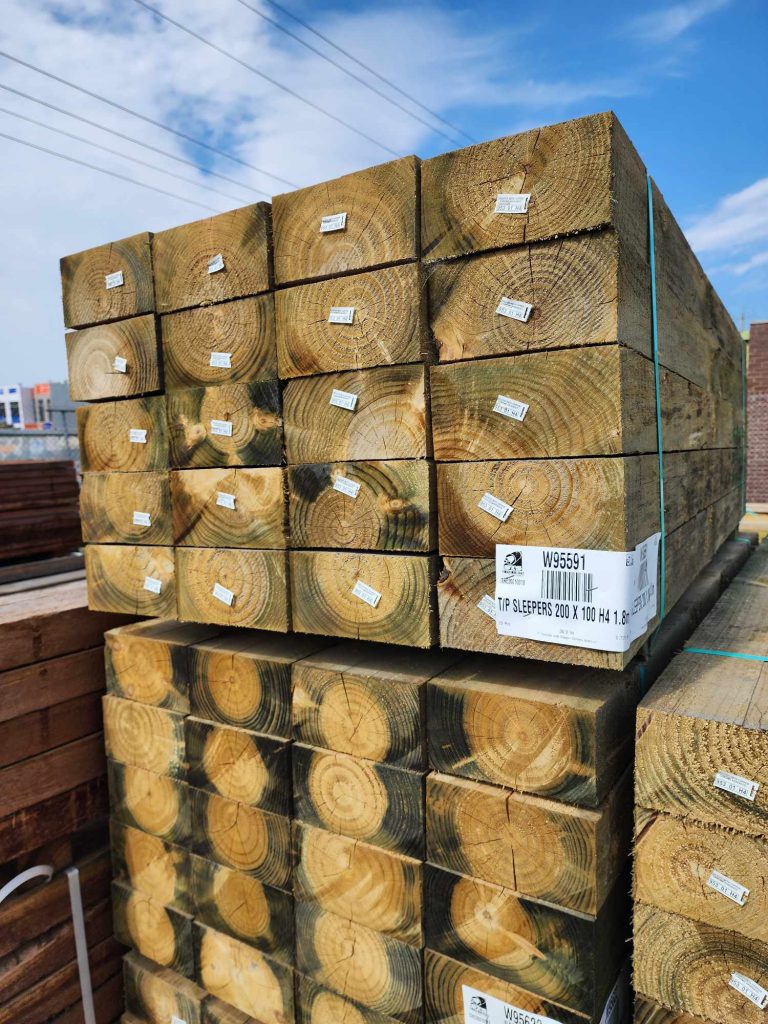 Timber Sleepers | Treated Pine, ACQ and Hardwood Sleepers